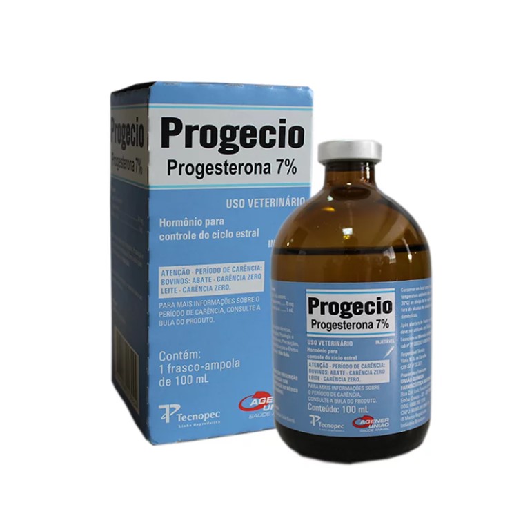 Progecio progesterona 7% inyectable 100ml | Rural Makro Catalogo
